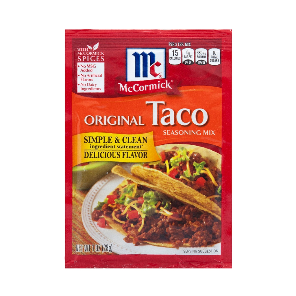 McCormick Original Taco 28G.