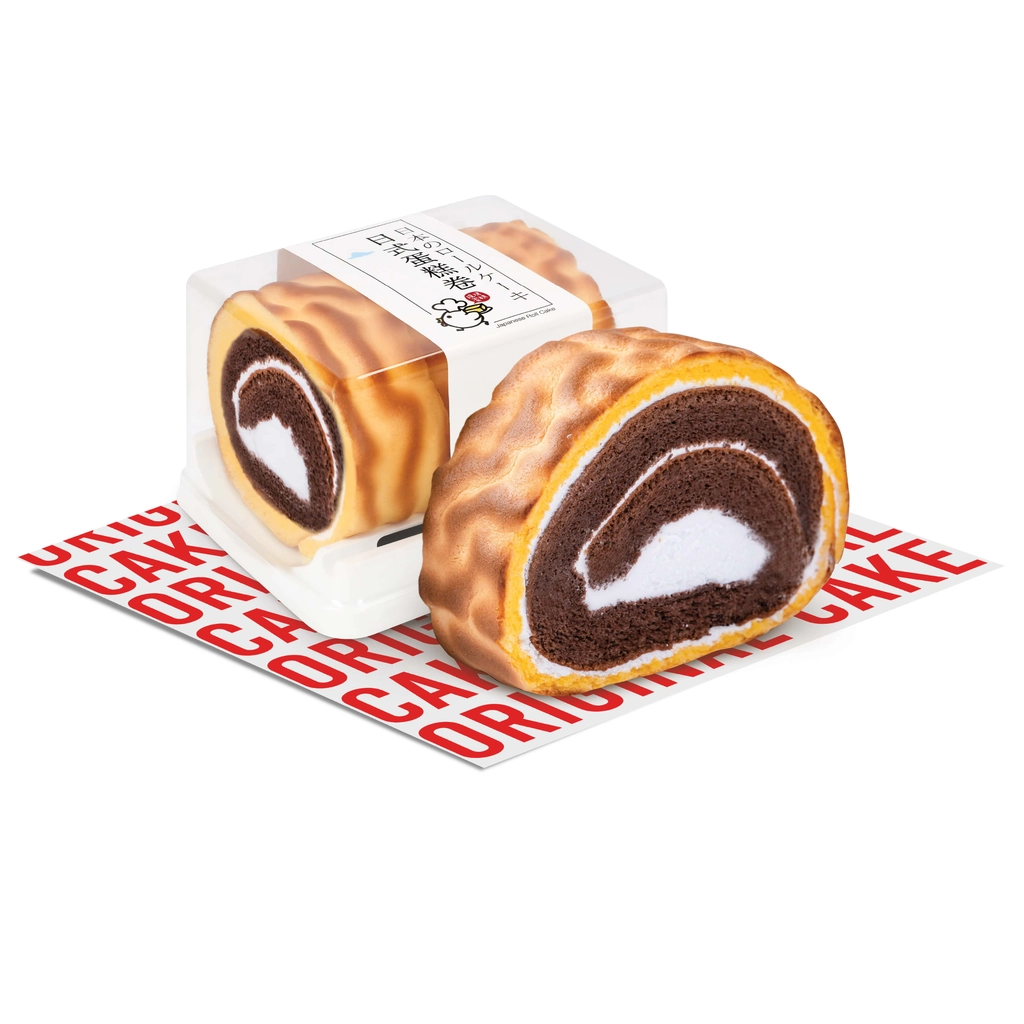 Original Cake Tiger Skin Chocolate Swiss Roll Cake 56G