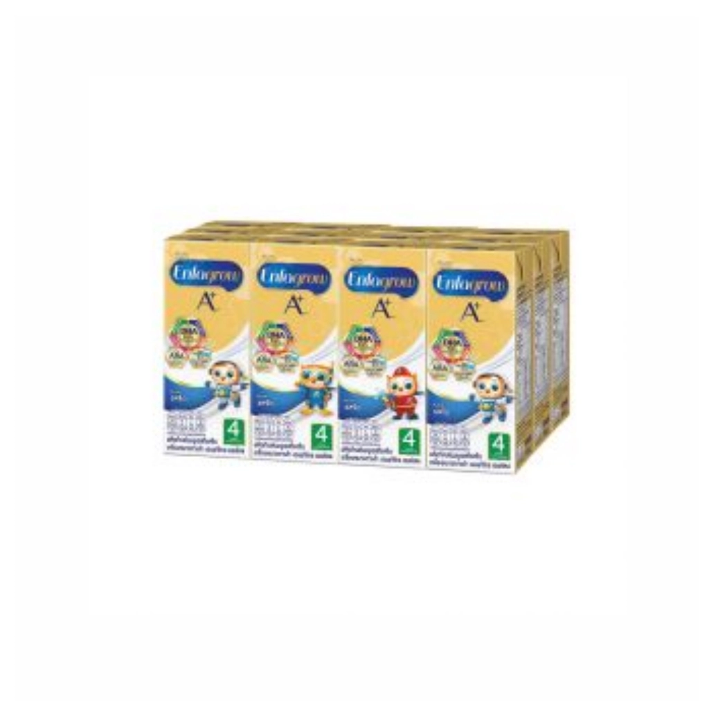 Enfagrow 4 A Plus UHT Milk Plain 180ML. Pack 12