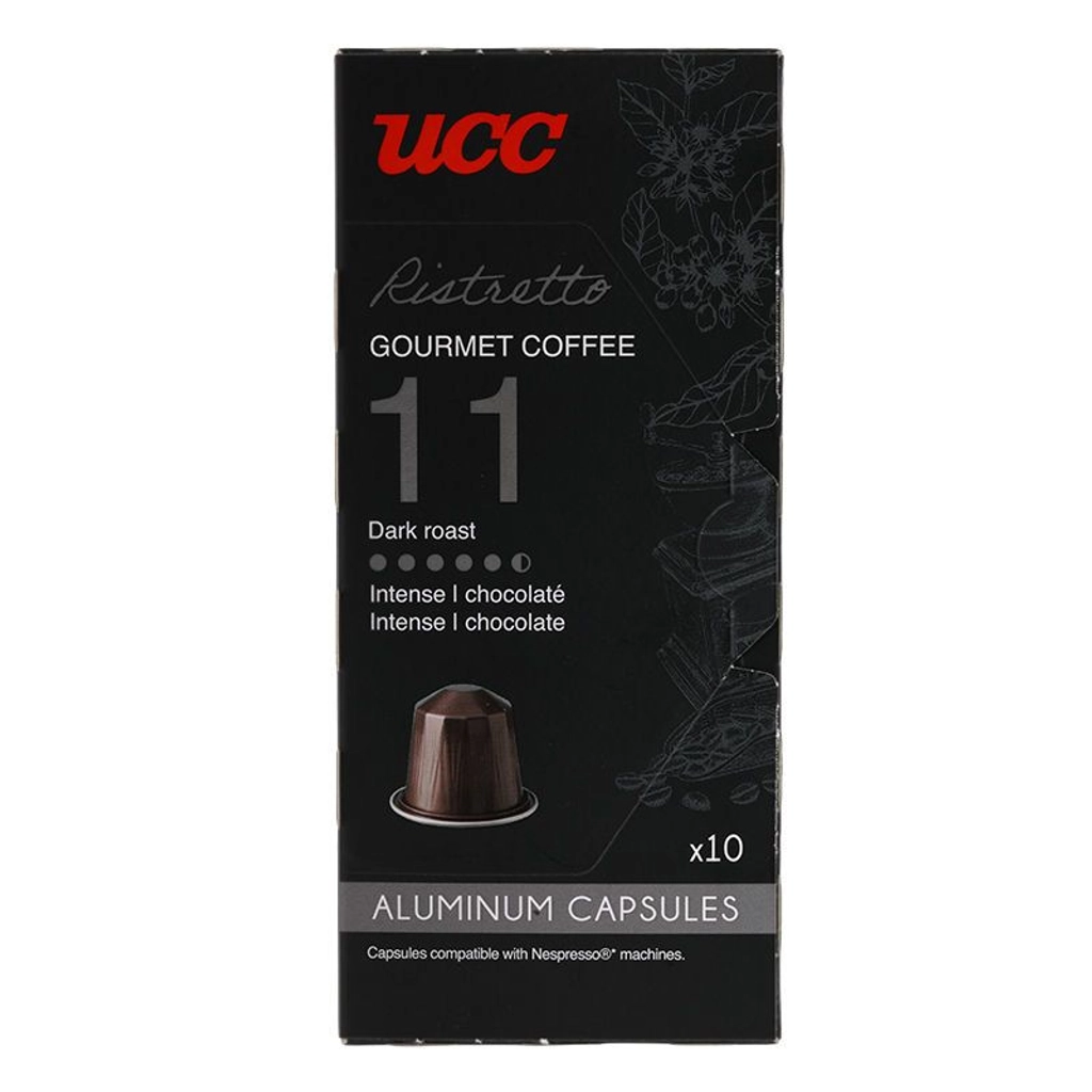 Ucc Ristretto Gourmet Coffee 10 Capsules 50G.