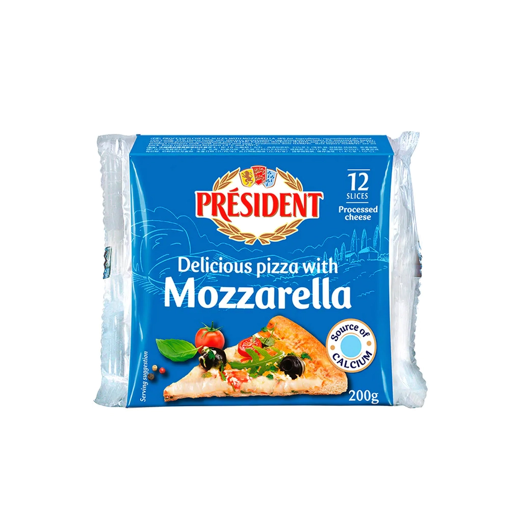 President Mozzarella Special Pizza Slices 200G.