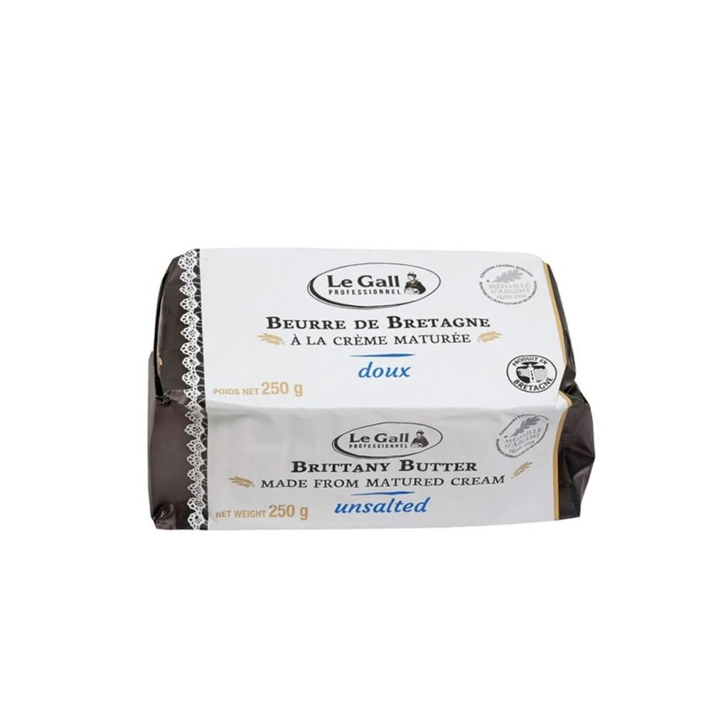 Le Gall Brittany Lactic Butter Unsalted 250G.