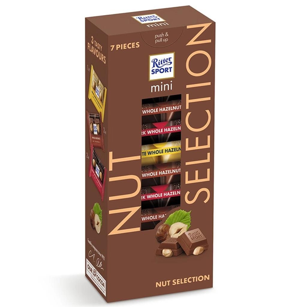 Ritter Sport Mini Nut Selection116g.(1x8)