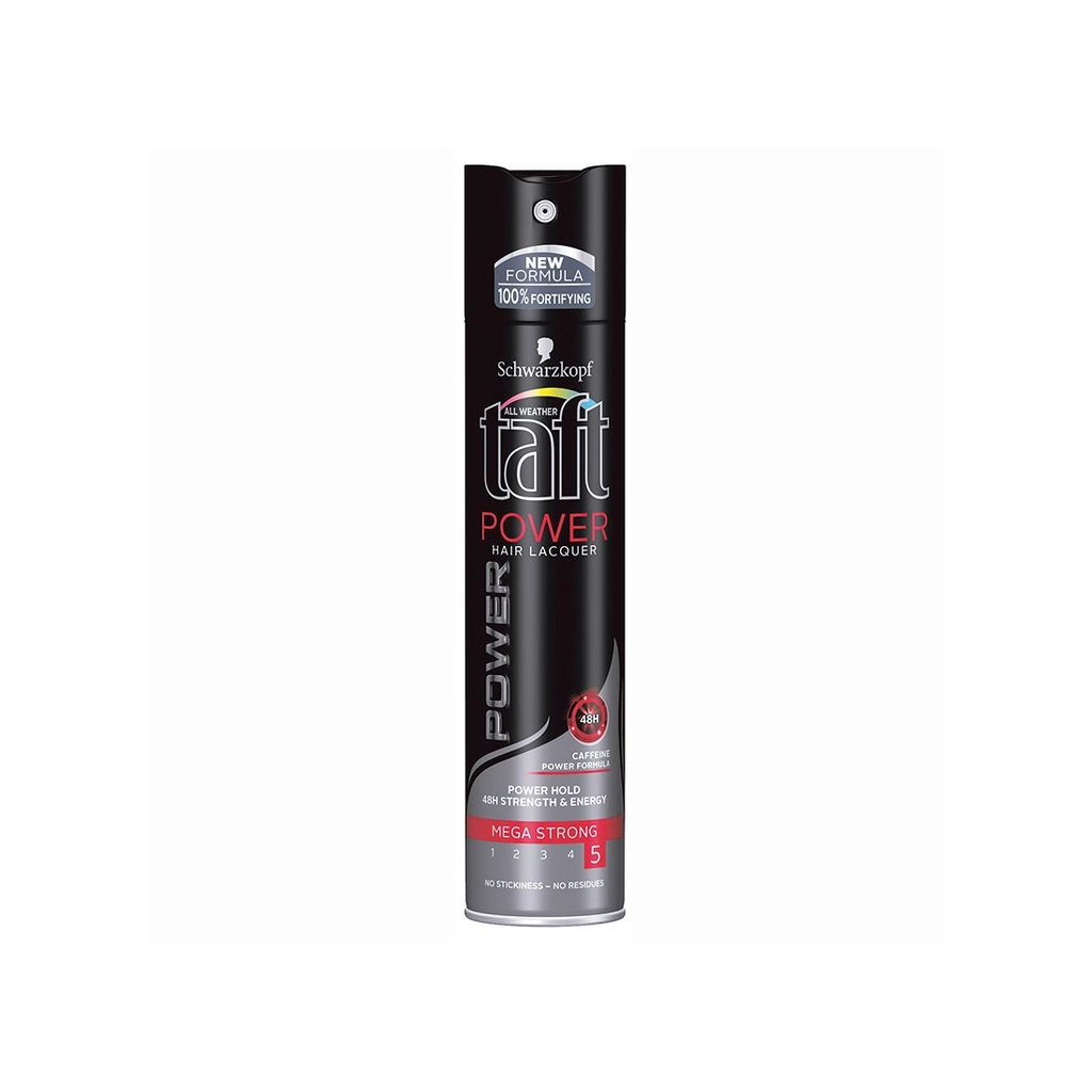 Schwarzkopf Taft Power Hair Lacquer Mega Strong 250ML.