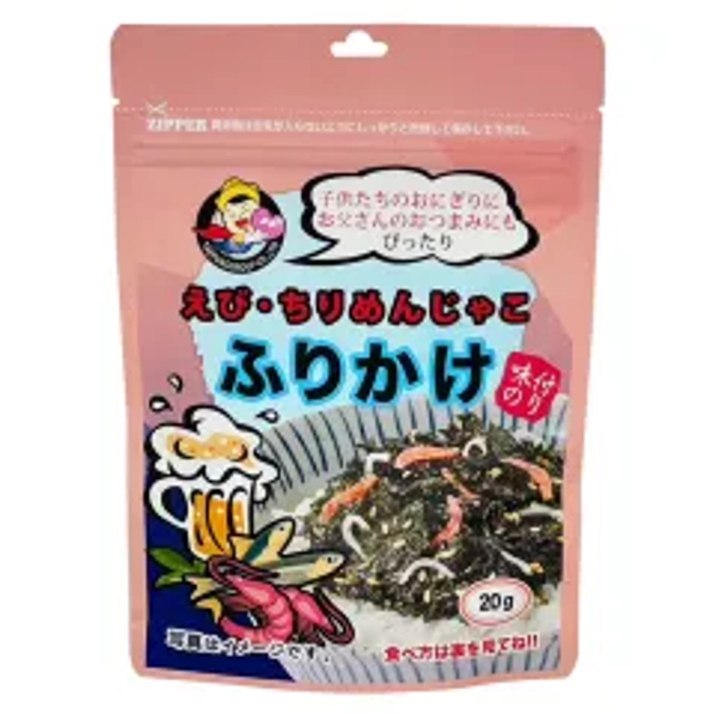 TAEPUNG DRIED LAVER SHRIMP ANCHOVY 20G.
