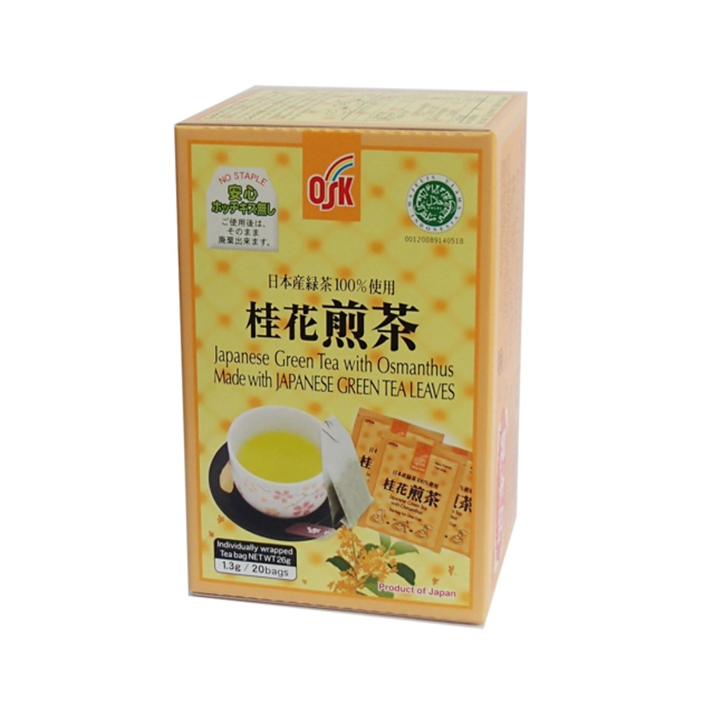 Osk Japanesegreen Tea Withosmanthus 26 G