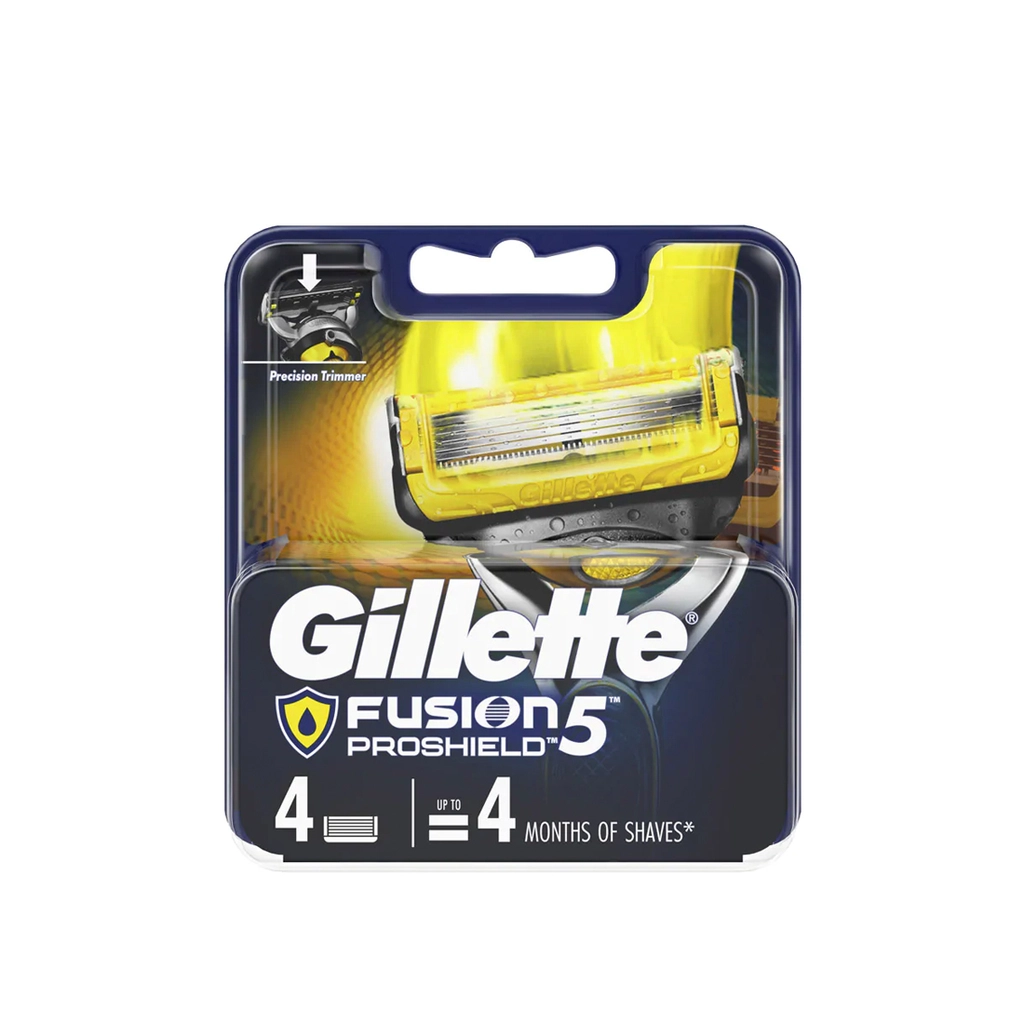 Gillette Fusion Proshield Blades 4PCS.