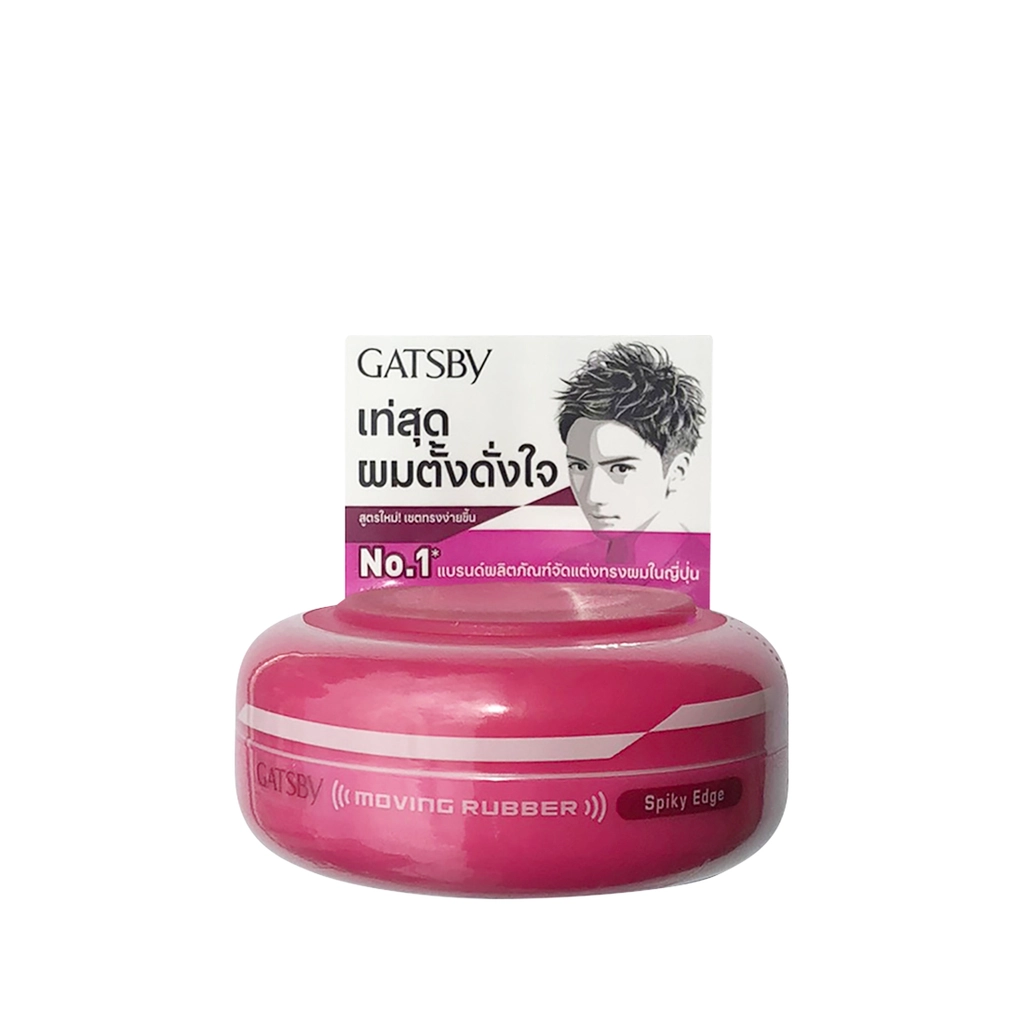 Gatsby Moving Rubber Spiky Edge Wax 80G.