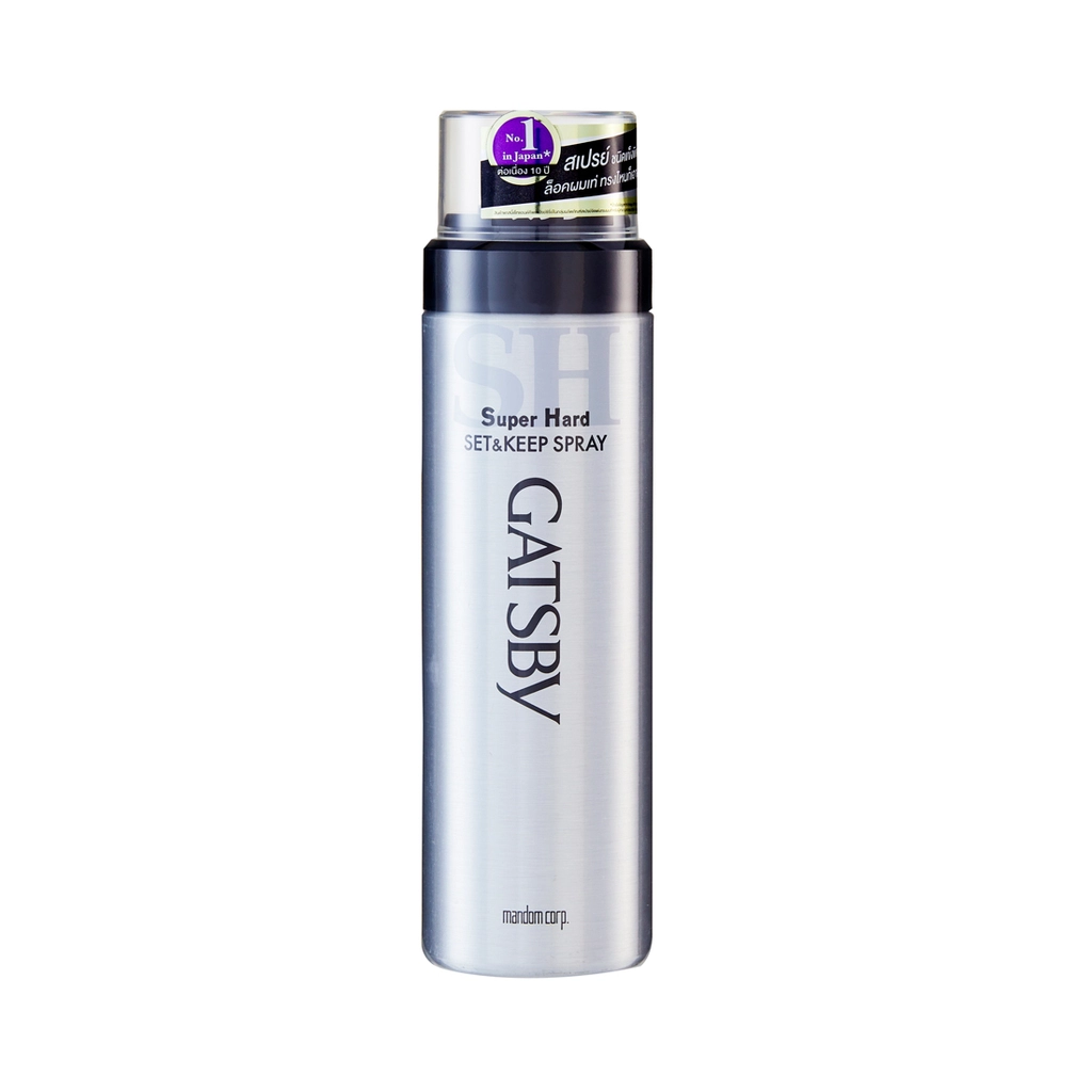 Gatsby Set & Keep Super Hard Spray 180G.