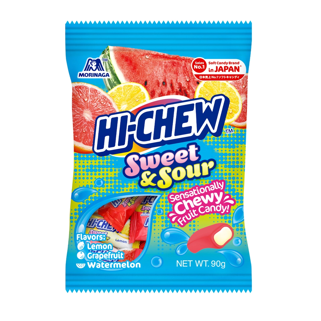 Morinaga Hi-Chew Sweet and Sour 90G.
