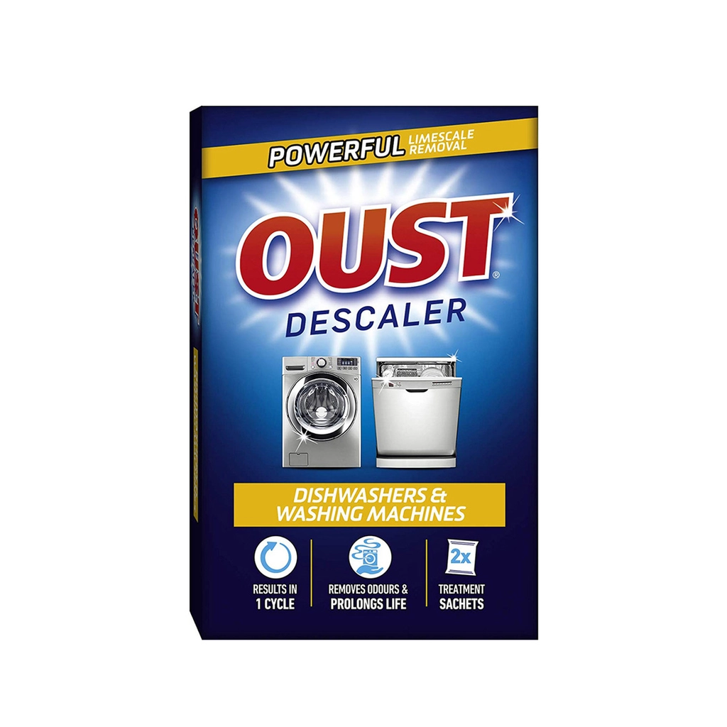 Oust Dishwasher & Washing Machine Decaler Powder 150G.