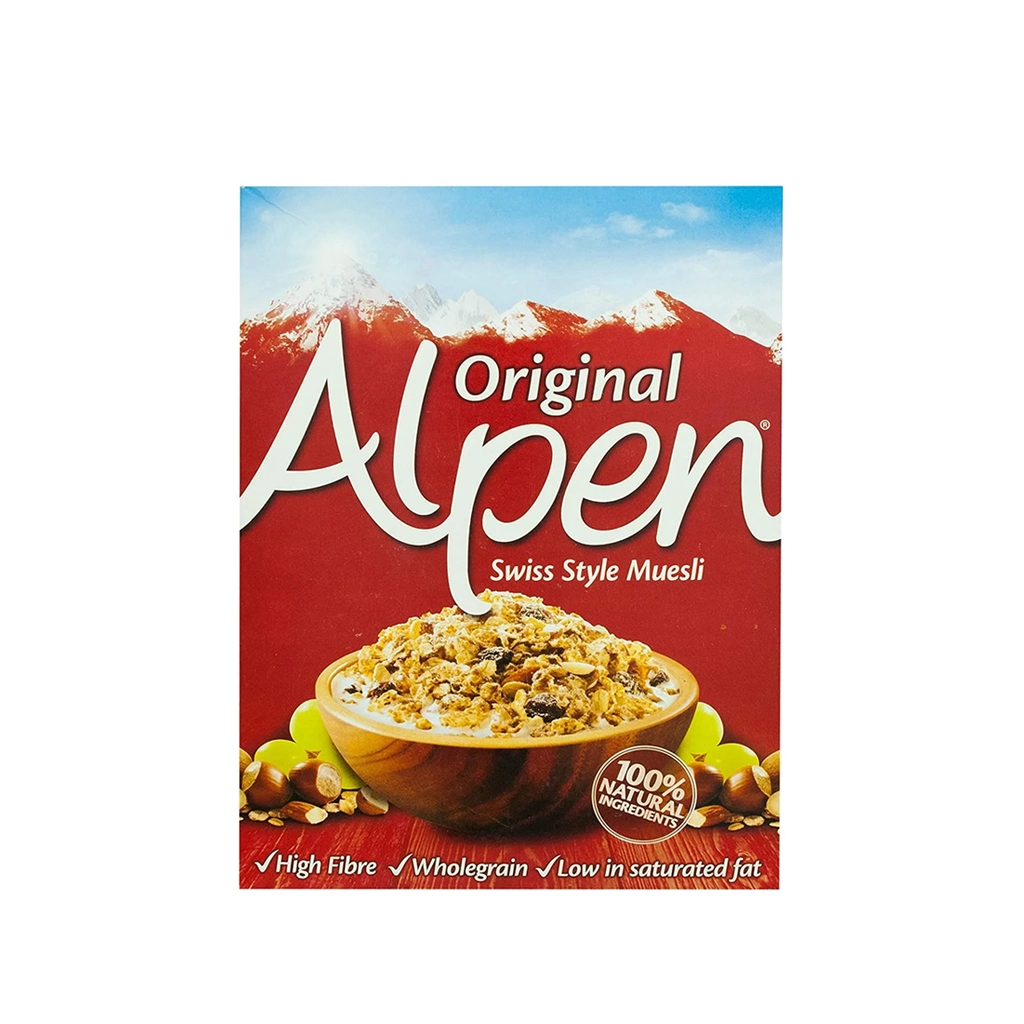 Alpen Original Swiss Style Muesli 625G.
