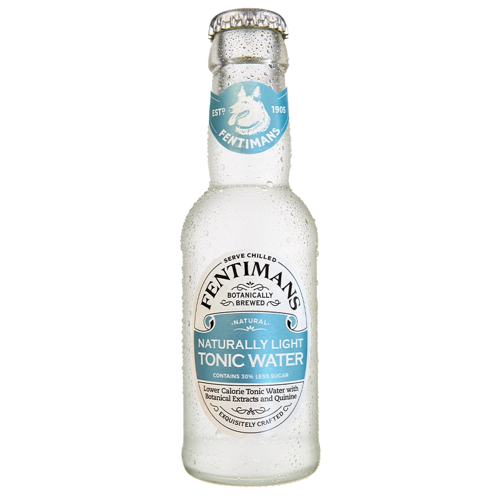 FENTIMANS NATURALLY LIGHT TONIC 200ML.
