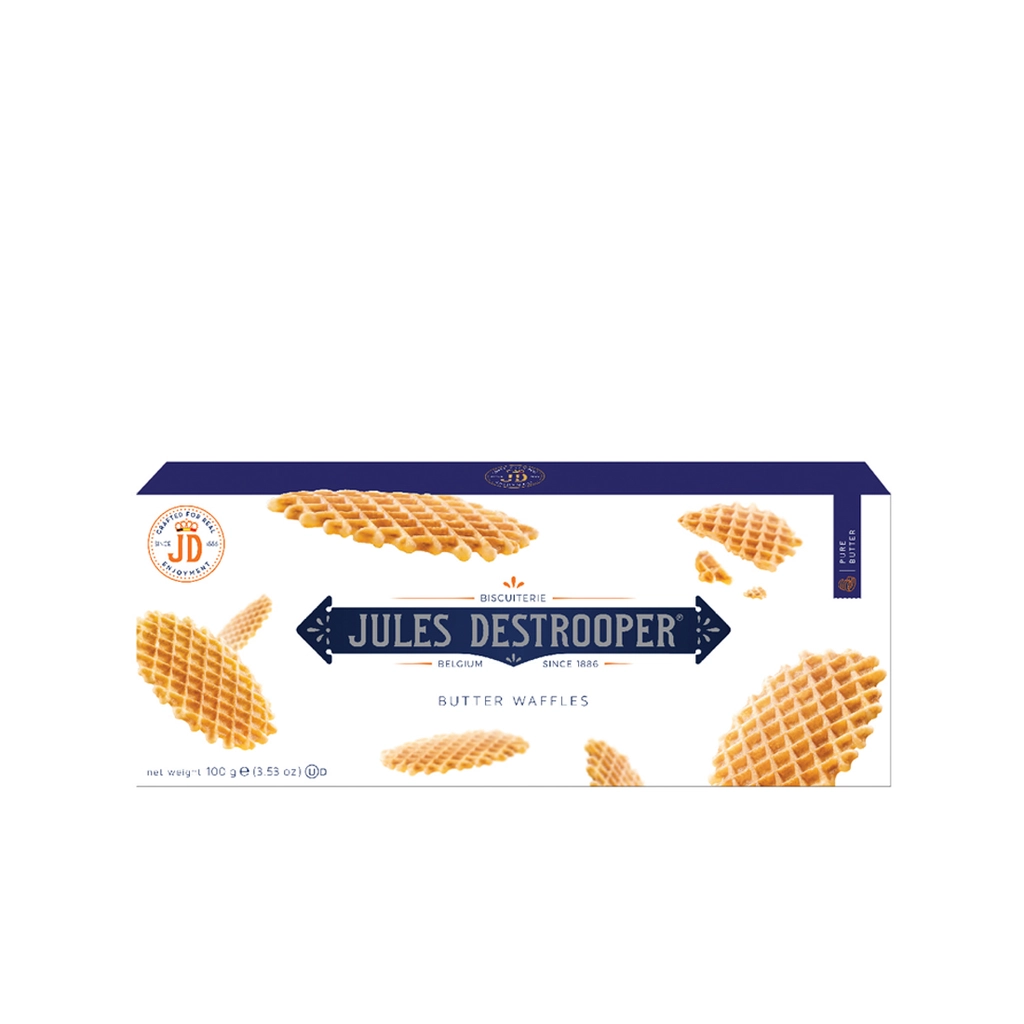 Jules Destrooper Butter Waffles 100g.
