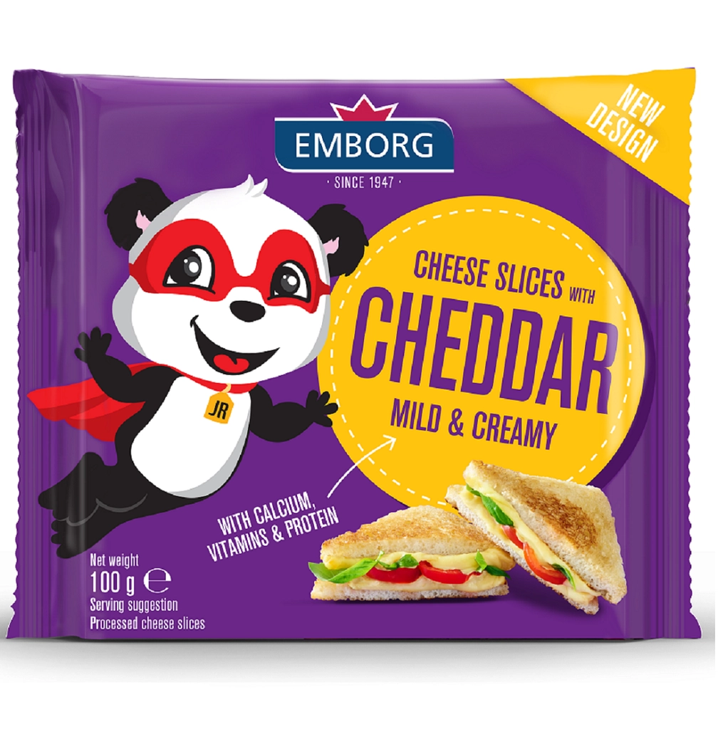 Emborg Power Panda Cheese 100G.