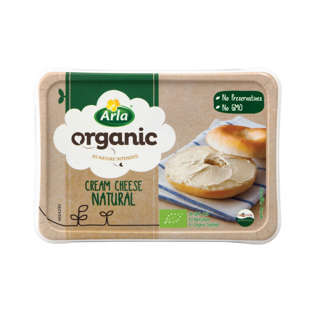 Arla Organic Cream Cheese Natural 150G.