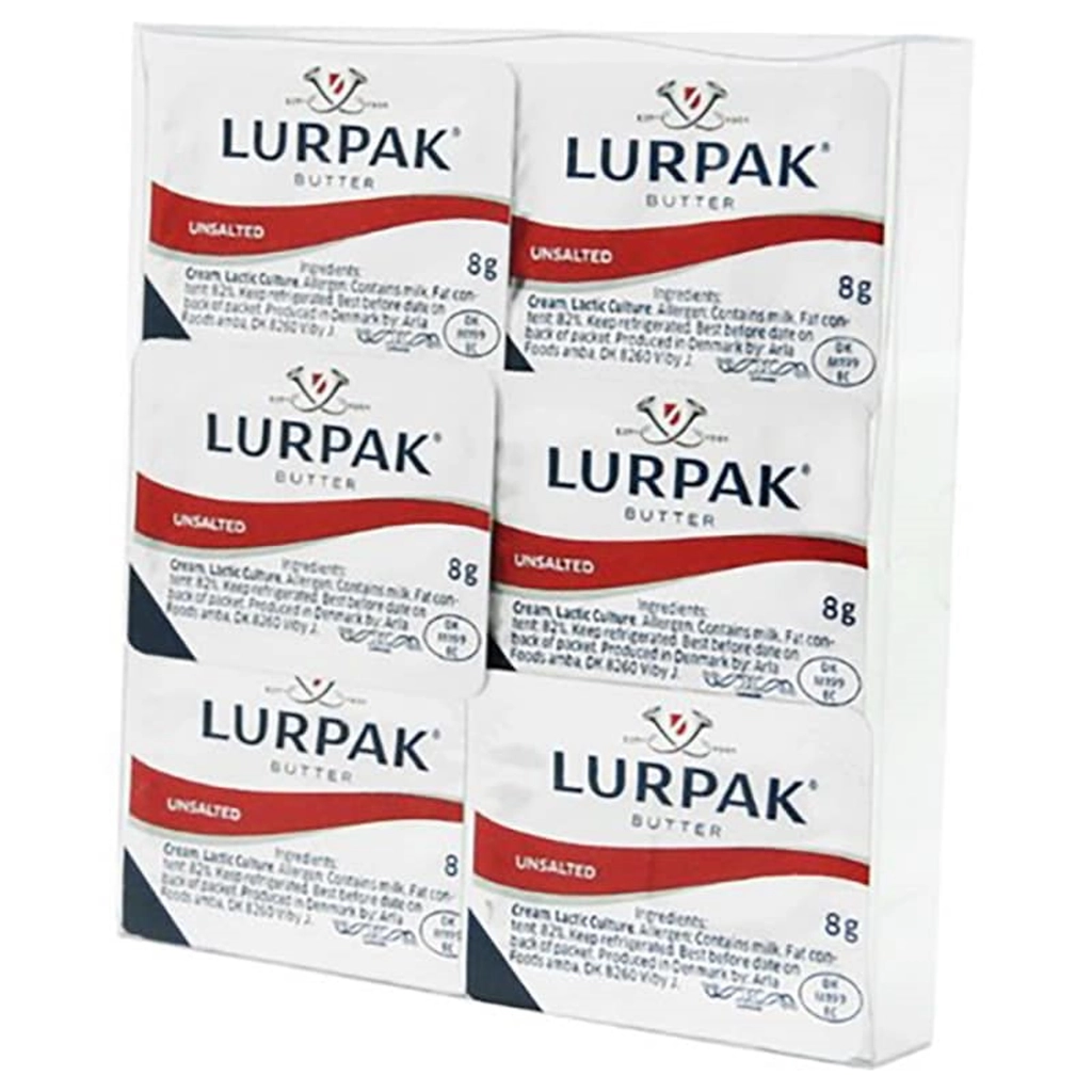 Lurpak Butter Unaslted 8G.