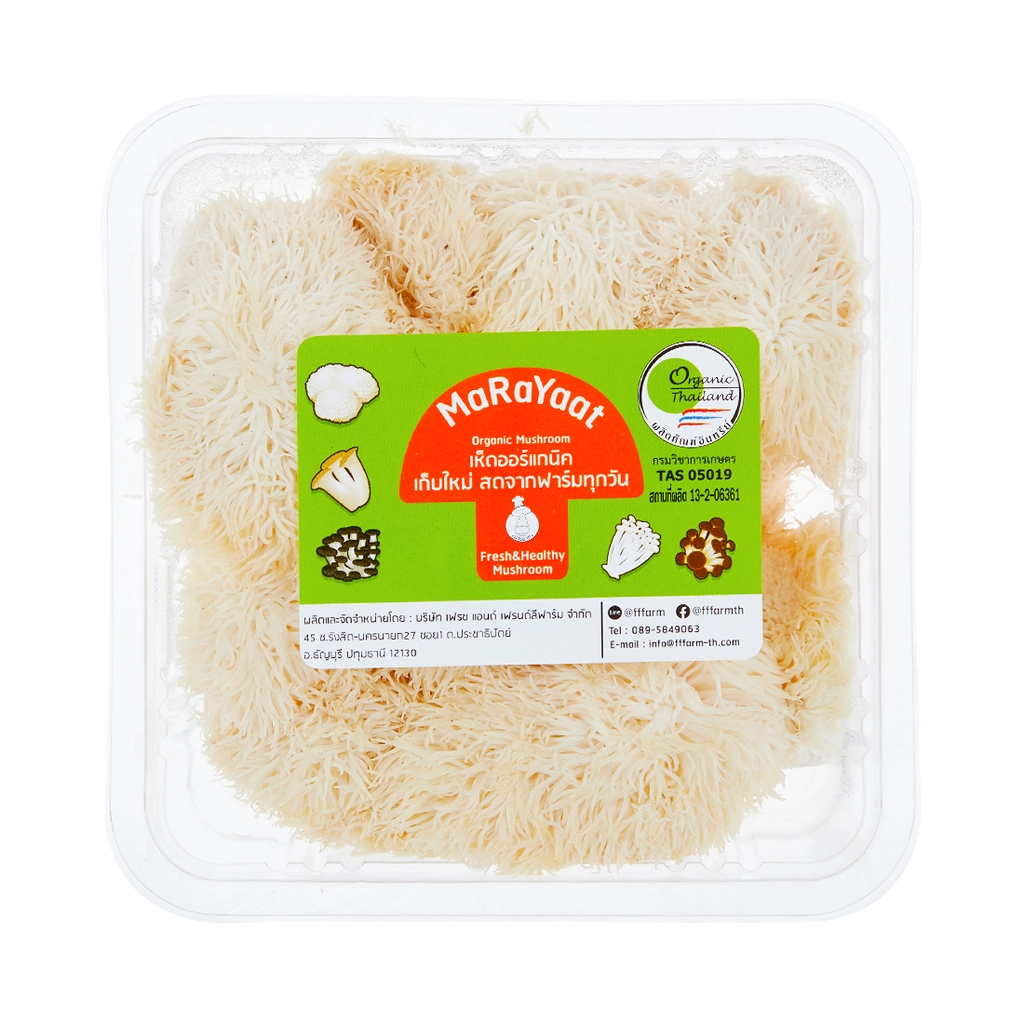 Marayat Farm Organic Yamabushitakea Mushroom 100G.