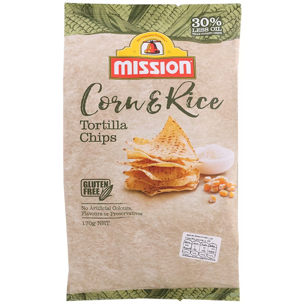 Mission Cor & Rice Meal 170G