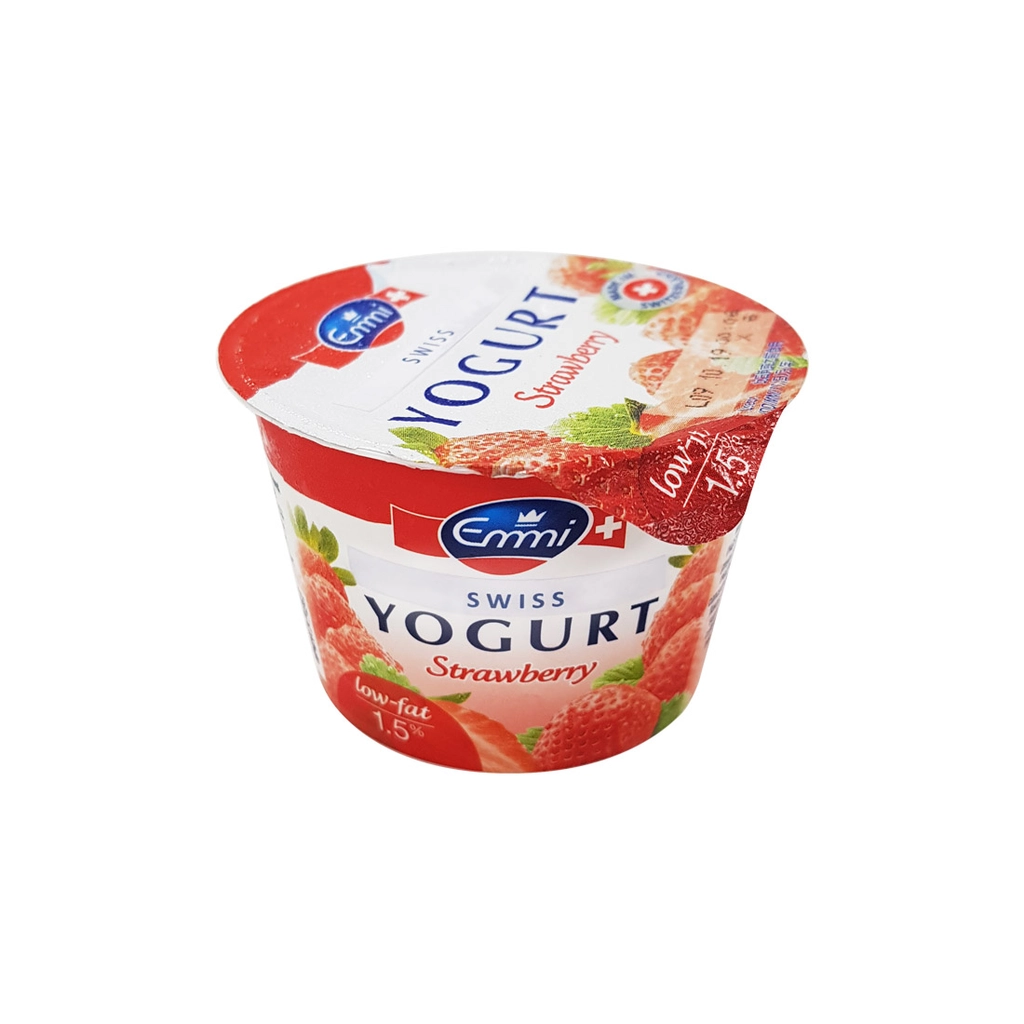 Emmi Swiss Yogurt Strawberry 100G.
