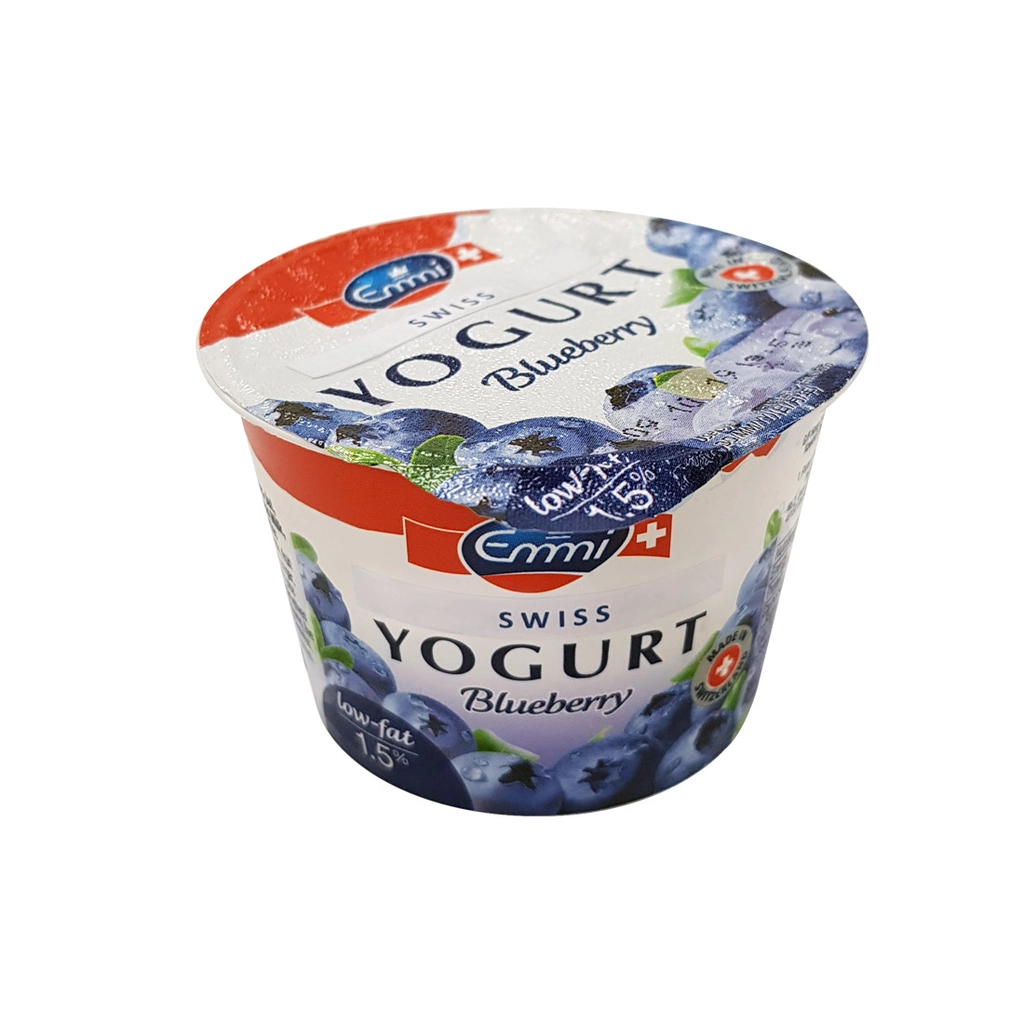 Emmi Swiss Yogurt Blueberry 100G.