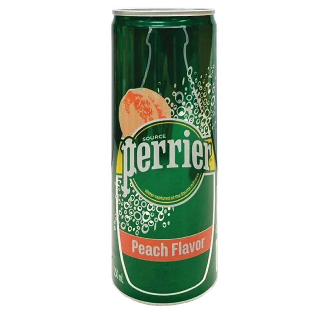 Perrier Can Peach 250ML