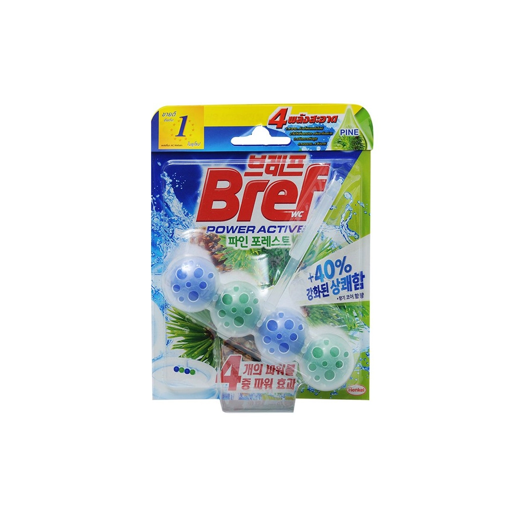 Bref Power Active Toilet Cleaner Pine Scent 50G.