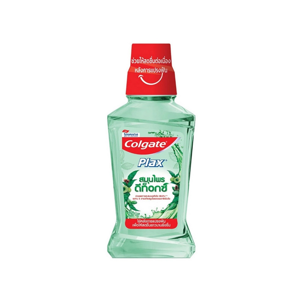 Colgate Plax Herbal Detox Mouthwash 500ML.