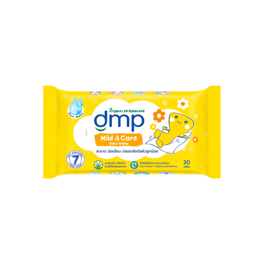 Dmp Baby Wipes Mind&Care 20'S