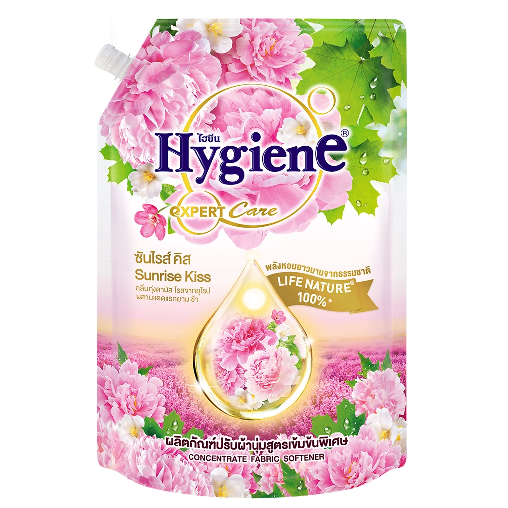 Hygiene Expert Care Life Nature Concentrate Fabric Softener Sunrise Kiss 1100ML.