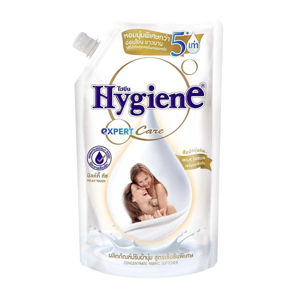 Hygiene Expert Care Concentrate Fabric Softener Milky Touch White 520ML.