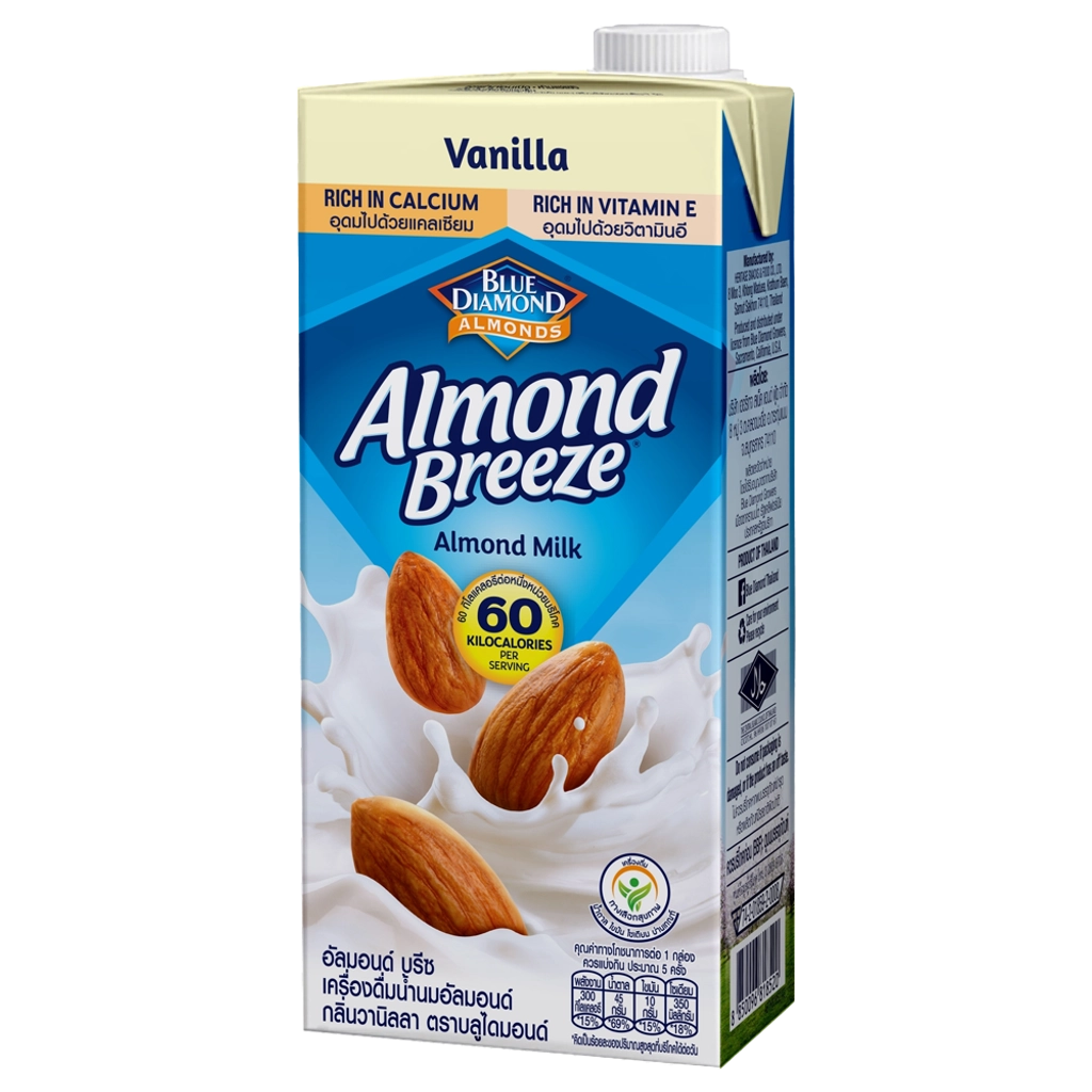 Blue Diamond Almond Breeze Vanilla Flavor Almond Milk 946ML.