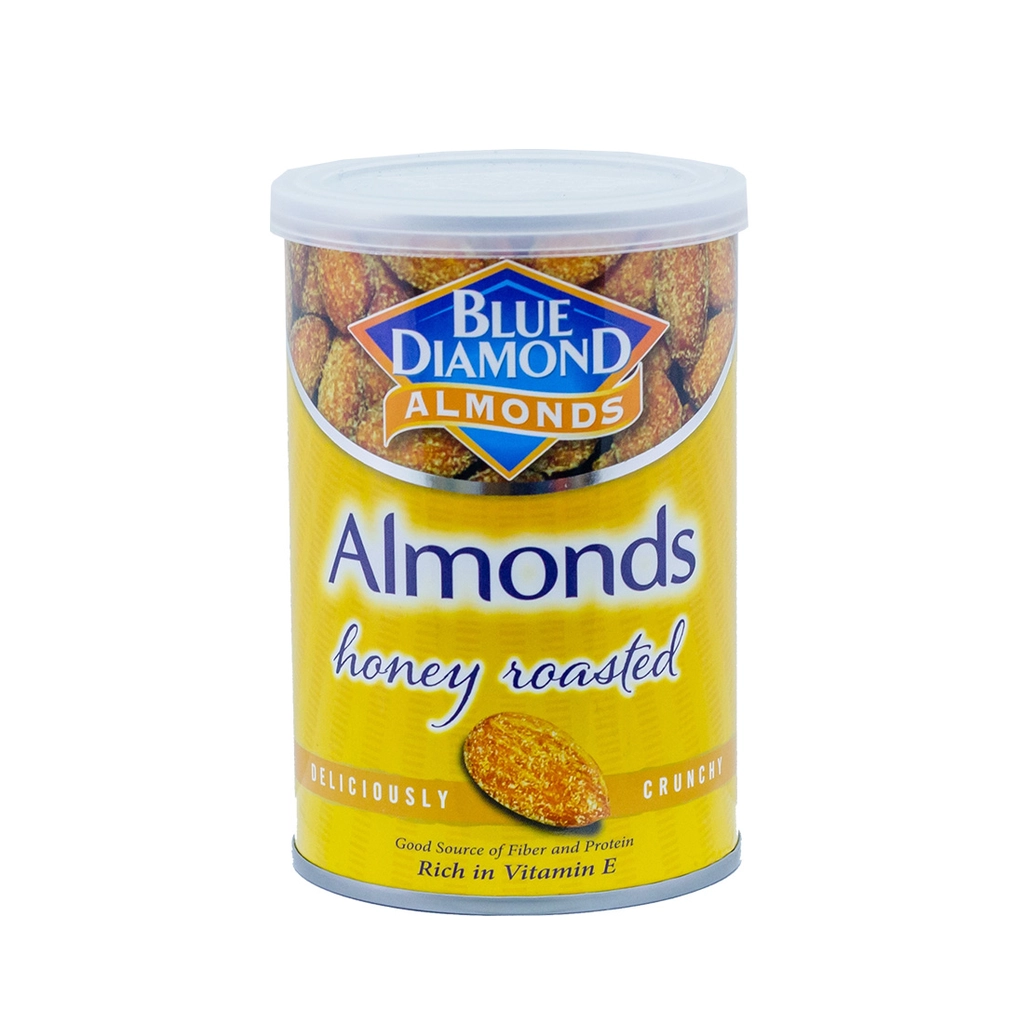 Blue Diamond Honey Roasted Almonds 130G.