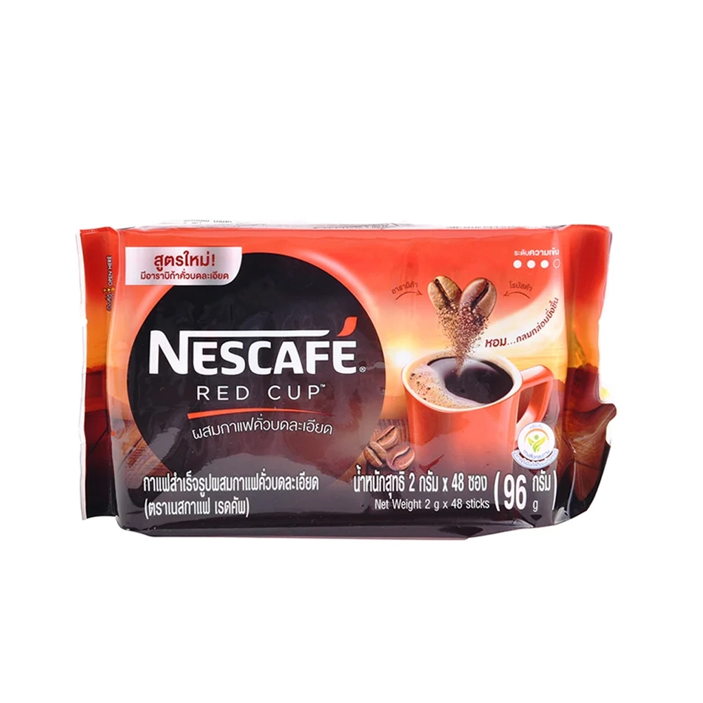 Nescafe Red Cup Stick 2G. Pack 48 sachets