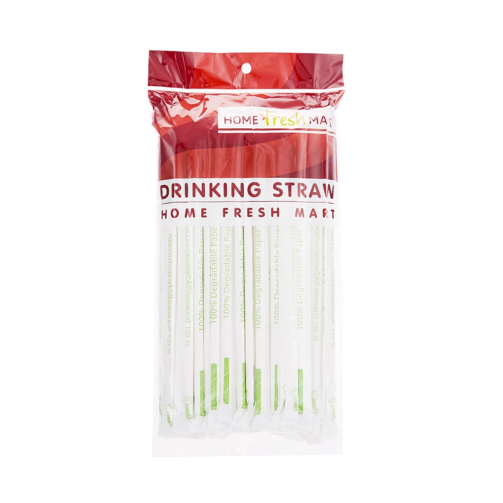 Home Fresh Mart Drinking Straw Pack 100