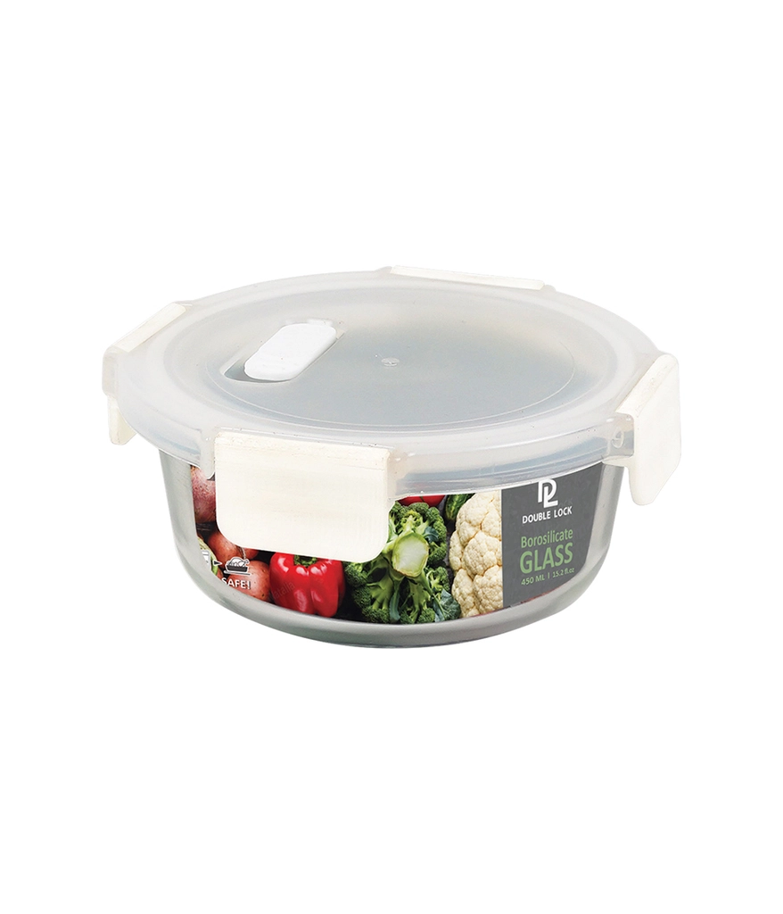 Gourmet Glass Food Storage Box 450ML.
