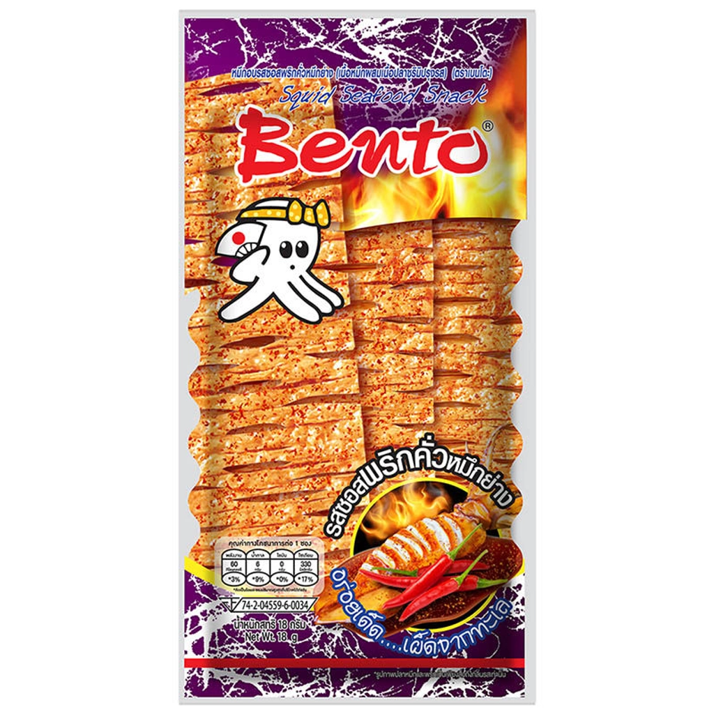 Bento Squid Seafood Snack 18G