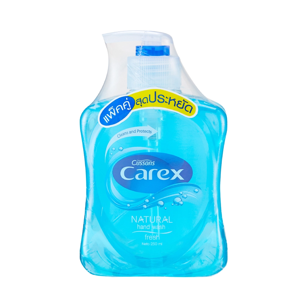 Carex Fresh Liquid Hand Wash 250ML. Pack 2