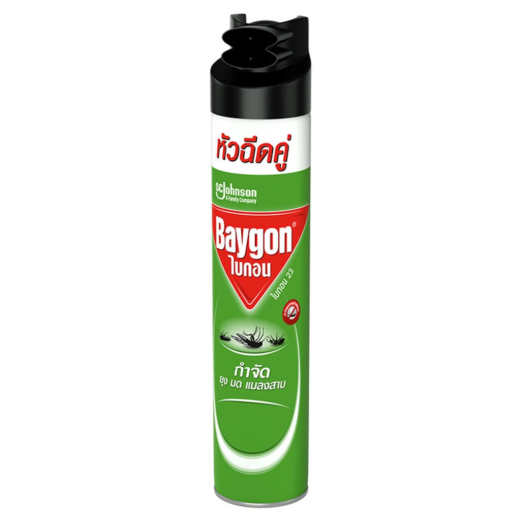 Baygon Green 600ml. Twin Ppack