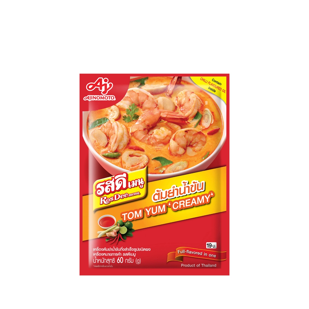 Ros Dee Menu Tom Yum Creamy 60G.