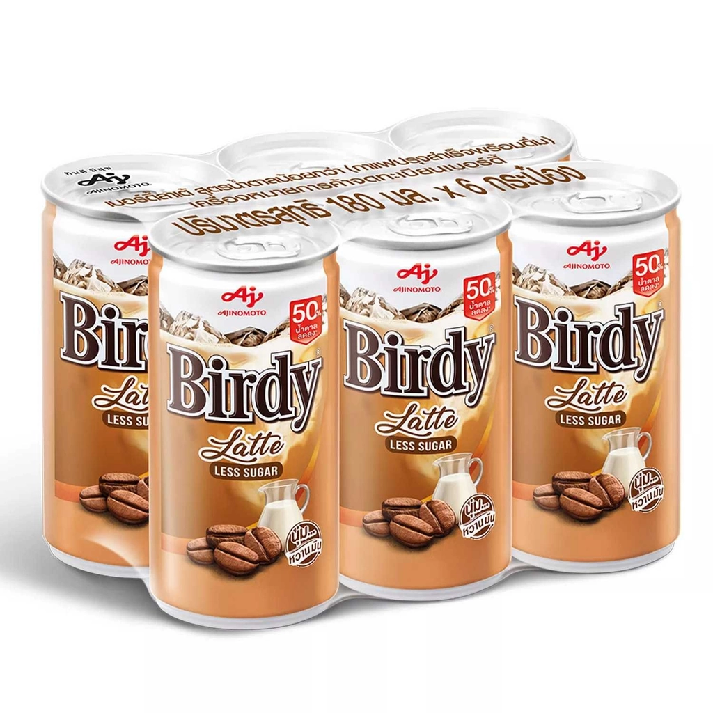 Birdy Latte 180Ml.*6