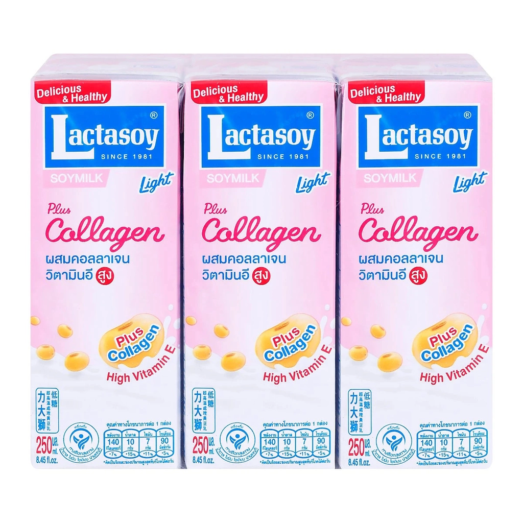 Lactasoy Soy Milk 250ML. Pack 6