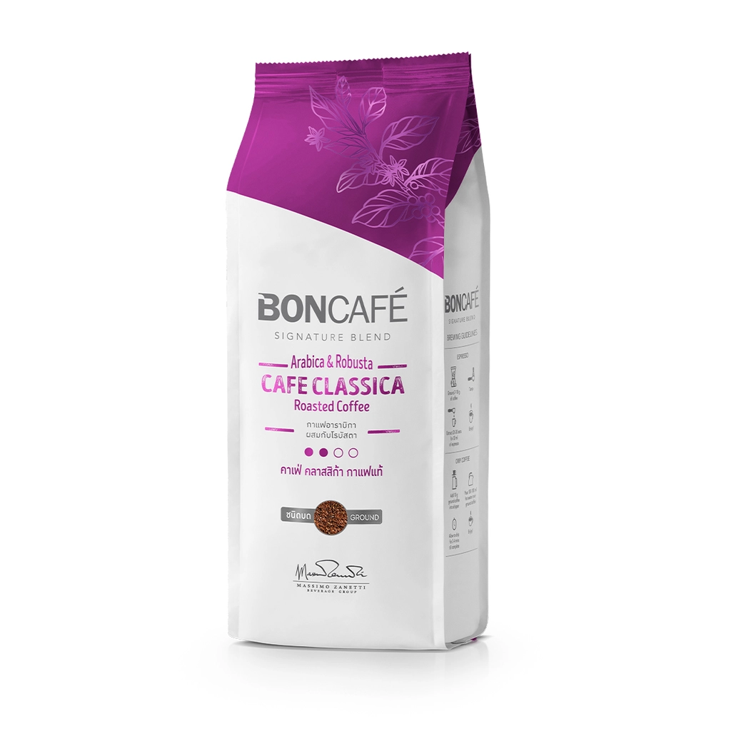 Boncafe Roasted & Ground Coffee Classica 250G.