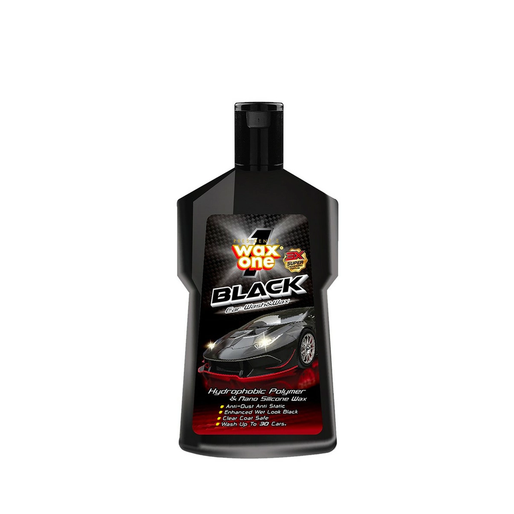 Wax One Black Car Wash And Wax 650ML.