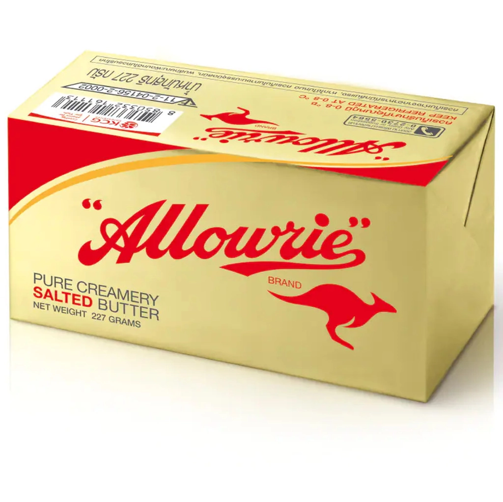 Allowrie Salted Butter 227G.