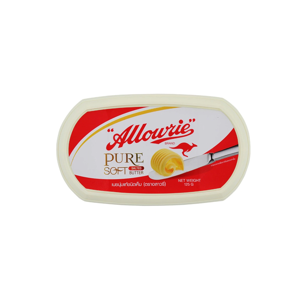 Allowrie Pure Soft Salted Butter 125G.