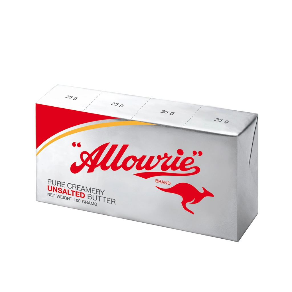 Allowrie Pure Creamery Unsalted 90G.
