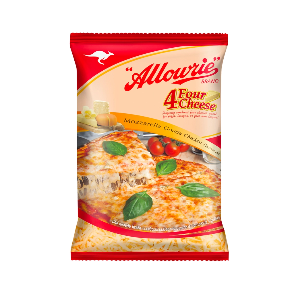 Allowrie Mixed Natural Four Cheese 150G.