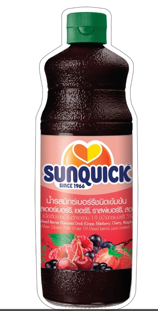 Sunquick Mixed Berries 840ML.