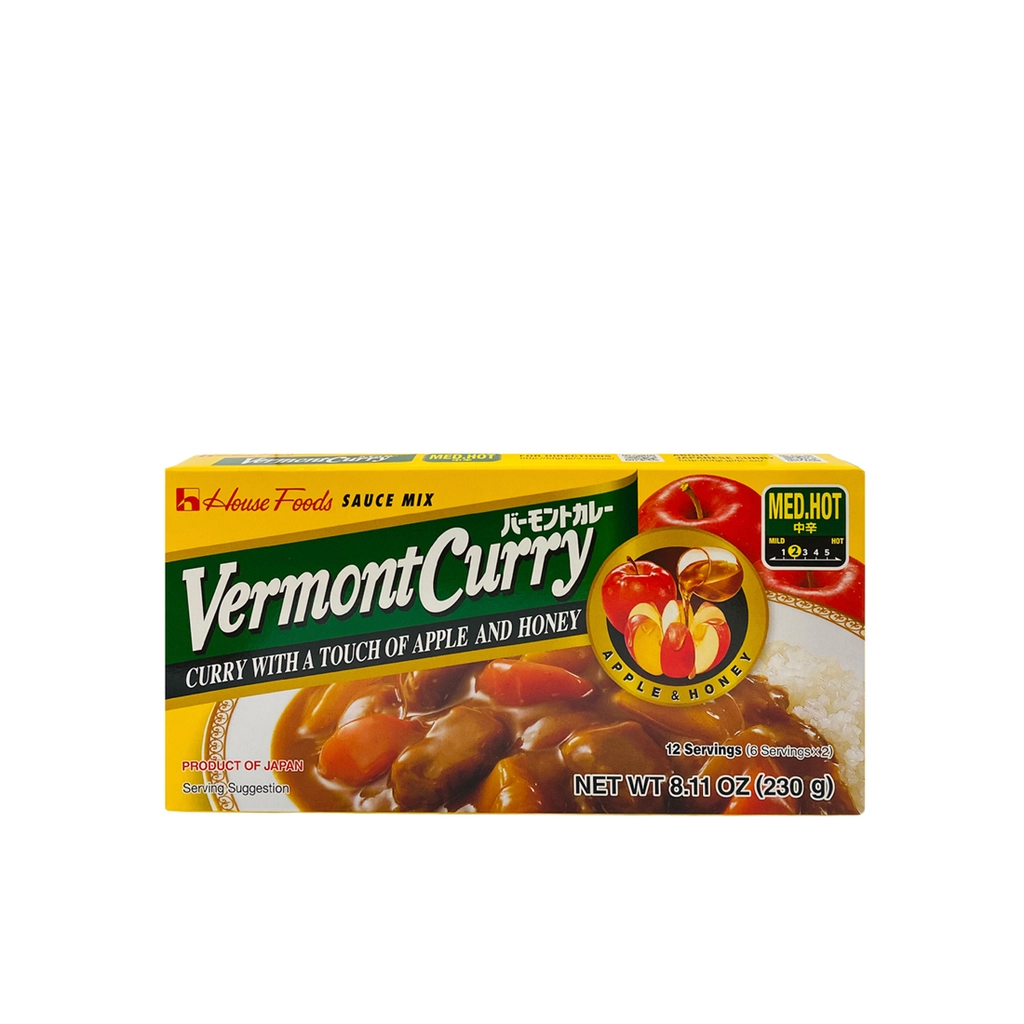 House Vermont Medium Curry 230G.